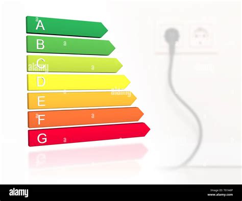 New 2019 European Energy Efficiency Classification Label With Classes