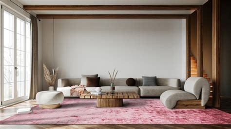 Wilton Rug Violetta Pink Pink Rugs