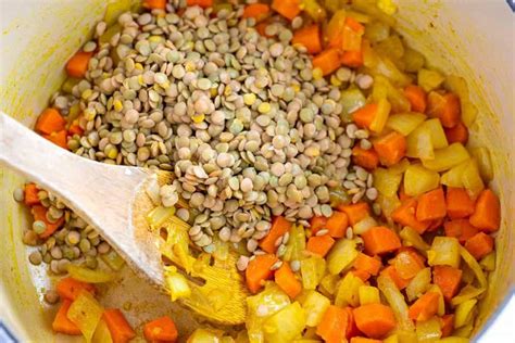 Lemon Turmeric Lentil Soup Recipe