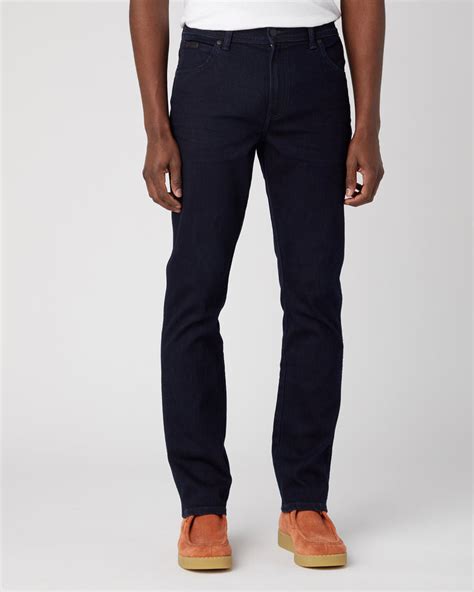 Wrangler Texas Slim 365 Warm Brushed Mens Jeans Galaxy Jeanstore