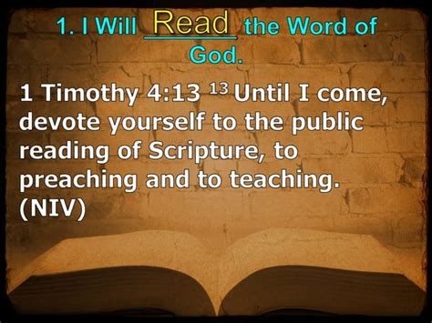Jesus Values The Word Of God Ppt
