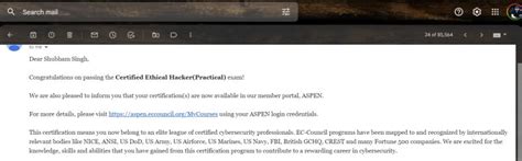 Shubham Singh On Linkedin Ceh Cybersecurity Certifiedethicalhacker Cehpractical Cehv12