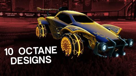 10 More Beautiful Octane Designs In Rocket League Youtube
