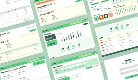 Invoicing Web App Template Invoicing Web App Ui Design Uizard