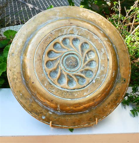 Proantic 17th Century Brass Offering Dish