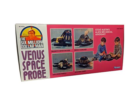 Kenner Six Million Dollar Man Venus Space Probe Reproduction Box