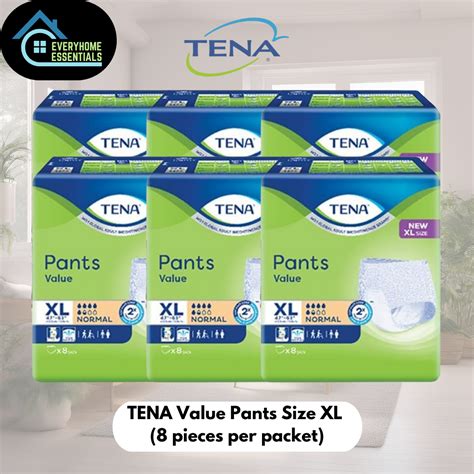 Carton Sales Tena Value Pantstape All Sizes Available Shopee Singapore