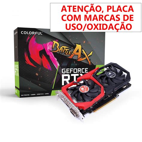 Placa De Vídeo Colorful Nvidia Geforce Rtx 2060 Super Nb 8g V 8gb