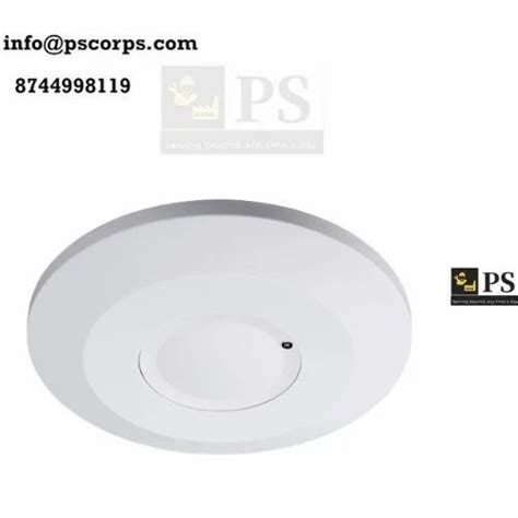 360 Degree Ceiling Mount Microwave Motion Sensor Switch With Lux Sensor Inbuilt At Rs 450 Gaur