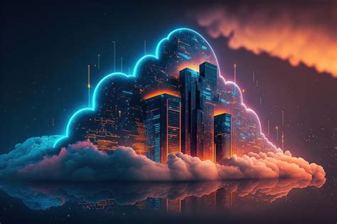 Premium Photo Cloud Computing Technology Conceptcyber