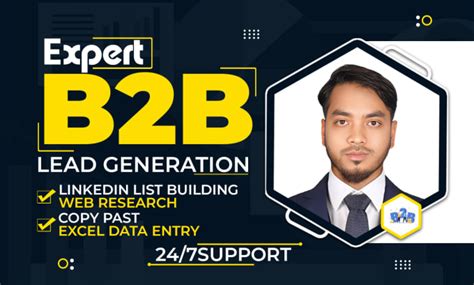 Provide B2b Lead Generation Linkedin Leads And Prospect Email List By