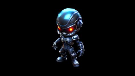 Carmine The Toy Light Robot Defender Toy Light Download Free 3d Model By Klrxyz [788a4ab