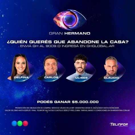 Cómo VOTAR GRATIS al NOMINADO que querés que se vaya en Gran Hermano 2025