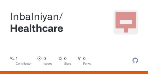 iniyan k on linkedin github inbainiyan healthcare