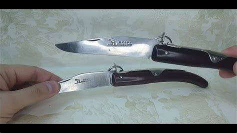 مقارنه بين اصدارين اوكابيokapi Knives Comparison Youtube