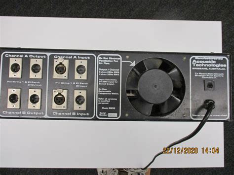 Public Address System Amplifier Physics Museum The University Of Queensland Australia