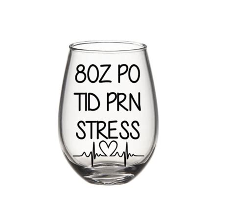 Nurse Wine Glass Nurse Wine Glasses T For Nurse Rn Wine Glass Rn