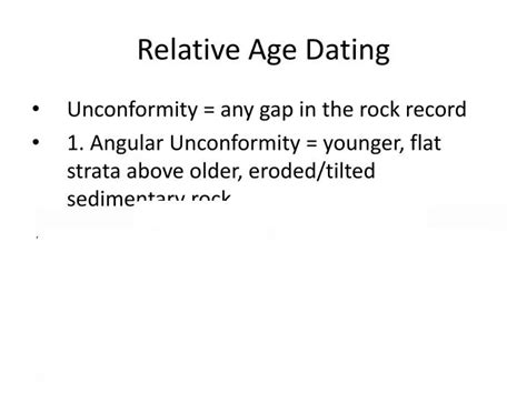 Ppt Relative Age Dating Powerpoint Presentation Free Download Id