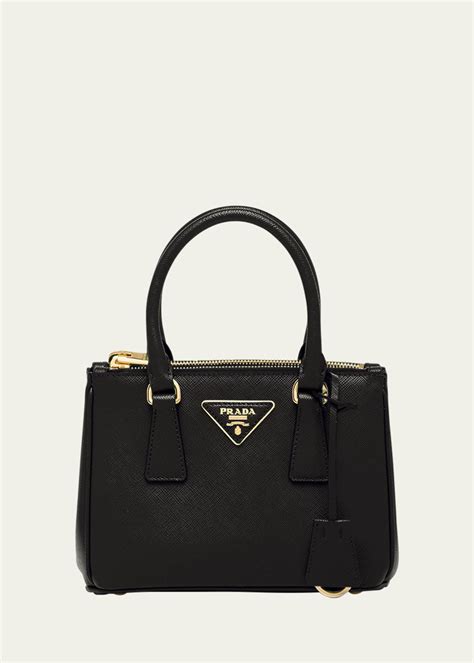 Prada Galleria Mini Leather Top Handle Bag Bergdorf Goodman