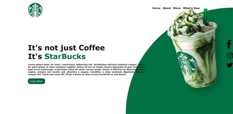 Github Fernandohugo Starbucks Project A Responsive Training