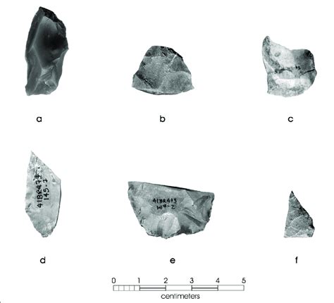 Figure F 13 Selected Tools Recovered From 41br473 A Unit 1 Level