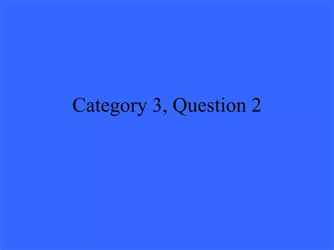 Jeopardy Game Template Ppt