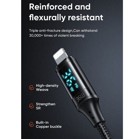 Original Mcdodo CA 1030 PD 3A USB Data Cable 36W PD Fast Quick Charge