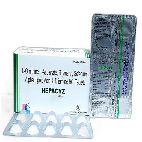 L Ornithine L Aspartate Silymarin Selenium Alpha Lipoic Acid