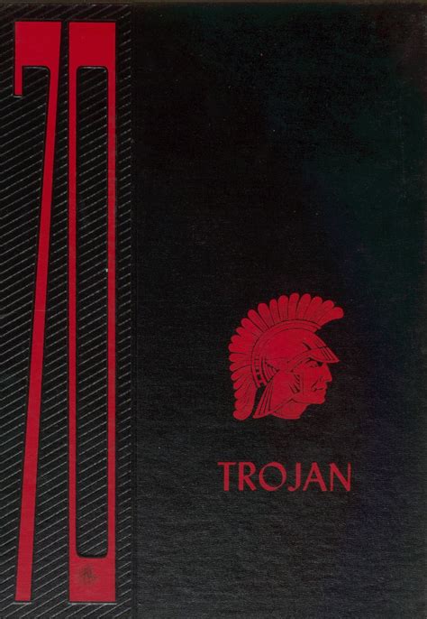 1970 Yearbook From Preston High School From Preston Iowa