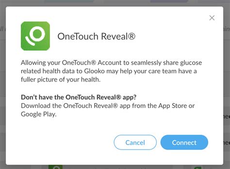 How Do I Connect My Onetouch Reveal® Account To Glooko® Glooko