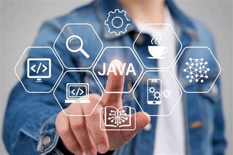 Java Programming Code Technology Banner Java Language Software Coding