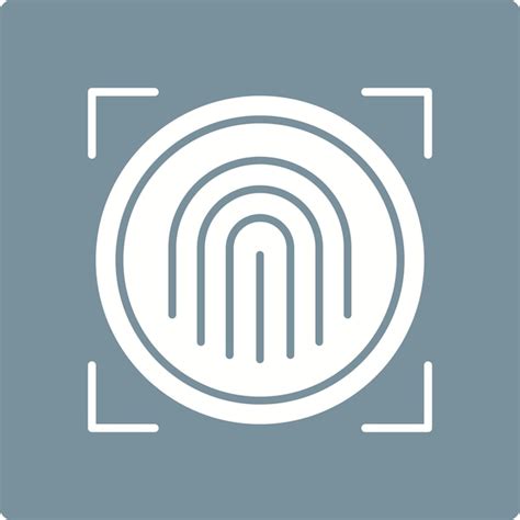 Premium Vector Fingerprint Icon