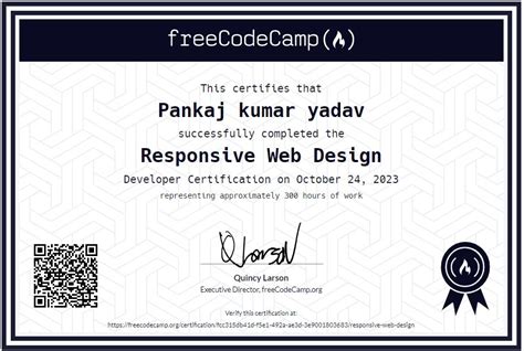 pankaj kumar on linkedin webdesign responsivedesign certification