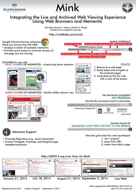 mink integrating the live and archived web viewing experience using