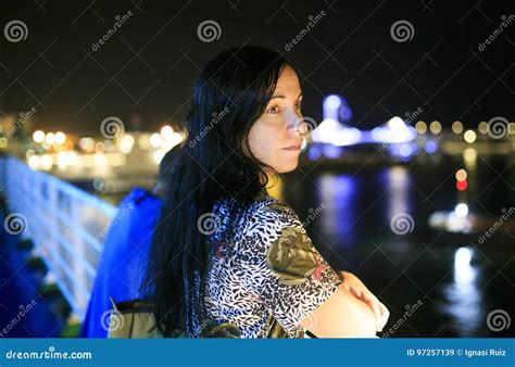 Passengers Enjoying Travel In A Cruise Ship Stock Image Image Of