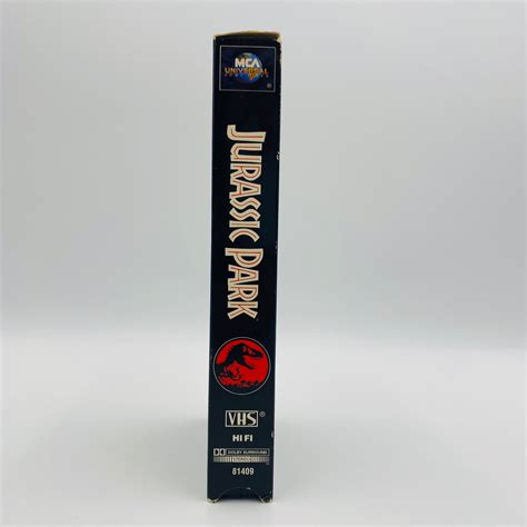 Jurassic Park Vhs Tape 1994 Mca Universal Home Video Mom And Pop