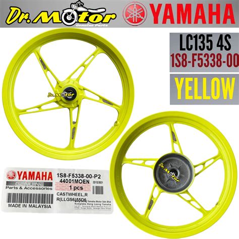 100 Original Yamaha Lc135 4s Lc 135 1s8 Sportrim Cast Wheel Sport