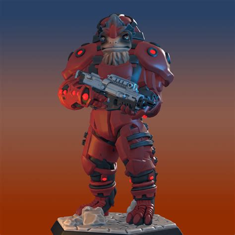 Mass Effect Forge Wrex Rheroforgeminis