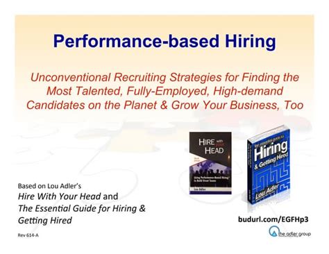 Performance Based Hiring Sourcein New York Ppt