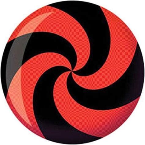 Brunswick Spiral Red Black Viz Bowling Ball