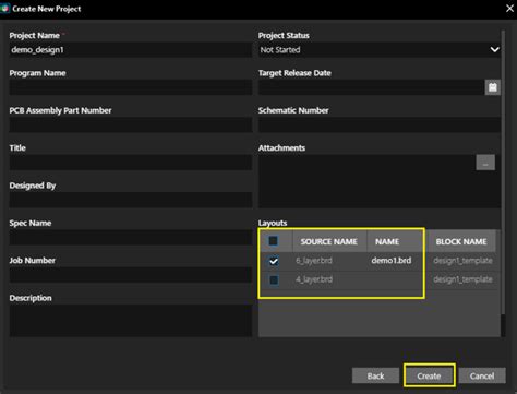 Creating New Project From Template With Managed Layout Allegro X