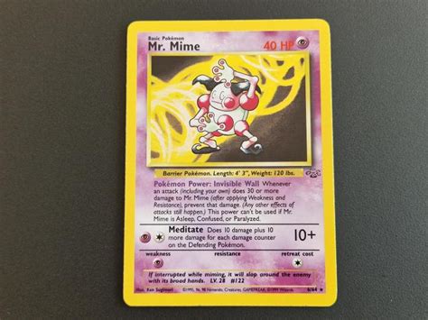 Mr Mime JU JUNGLE Pokémon TCG Aukro