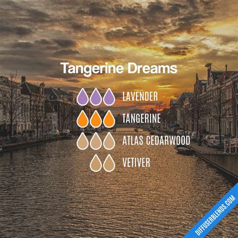 Tangerine Dreams Essential Oil Diffuser Blends Recipes Essential Oil