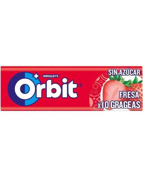 Comprar Chicles Orbit Fresa 30 Tabletas Al Mejor Precio Online