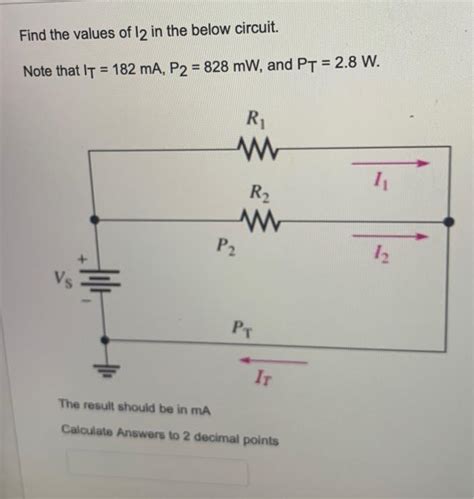 Solved Find The Values Of I In The Below Circuit Note That Chegg Com