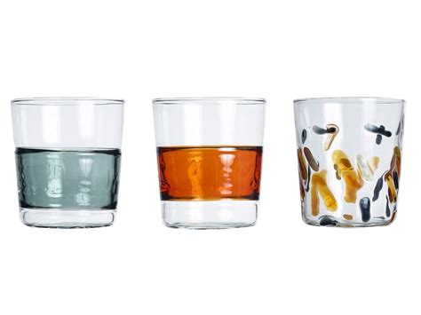 MORANDI COLLECTION Set Di Bicchieri Da Acqua In Vetro Borosilicato By Paolo Castelli Design