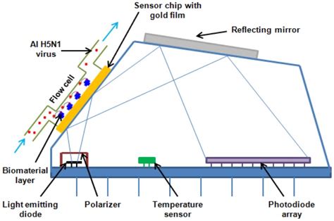 The Configuration For Measuring AIV Using The Portable SPR Aptasensor