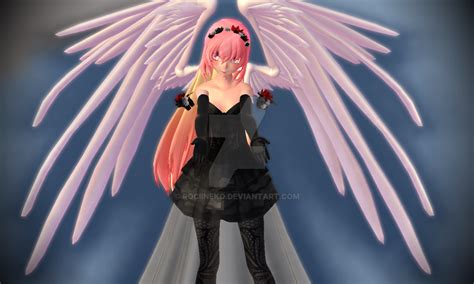 Mmd Angel~ Wallpaper By Rociineko On Deviantart