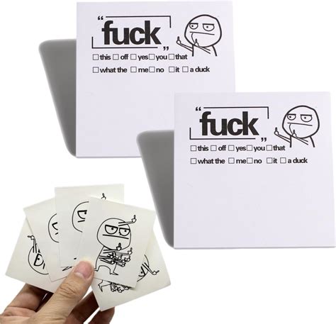 Funny Sticky Notes Funny Post It Notes What The Fck