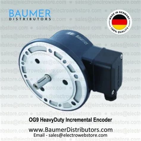 Baumer HeavyDuty Incremental Encoder OG DN I Baumer Incremental HeavyDuty Encoder